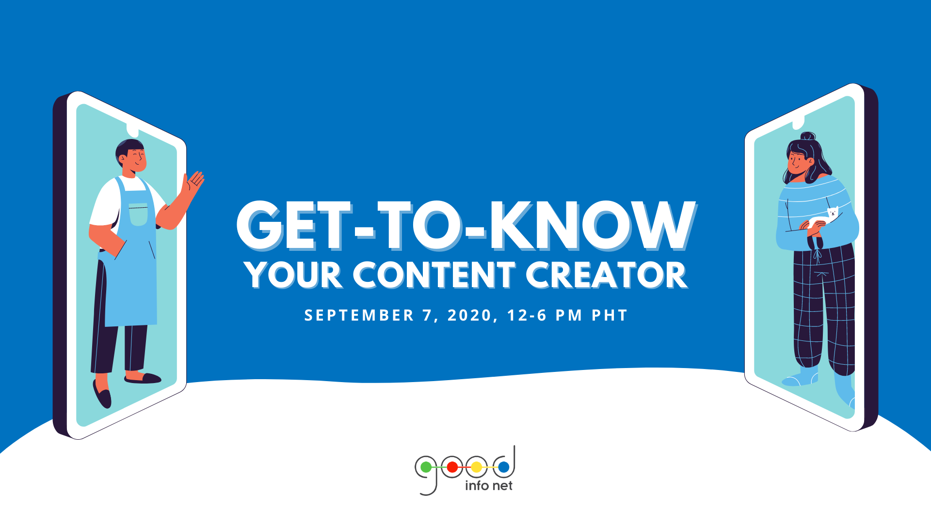 EVENT: Get-to-Know Your Content Creators! | Good Info Net